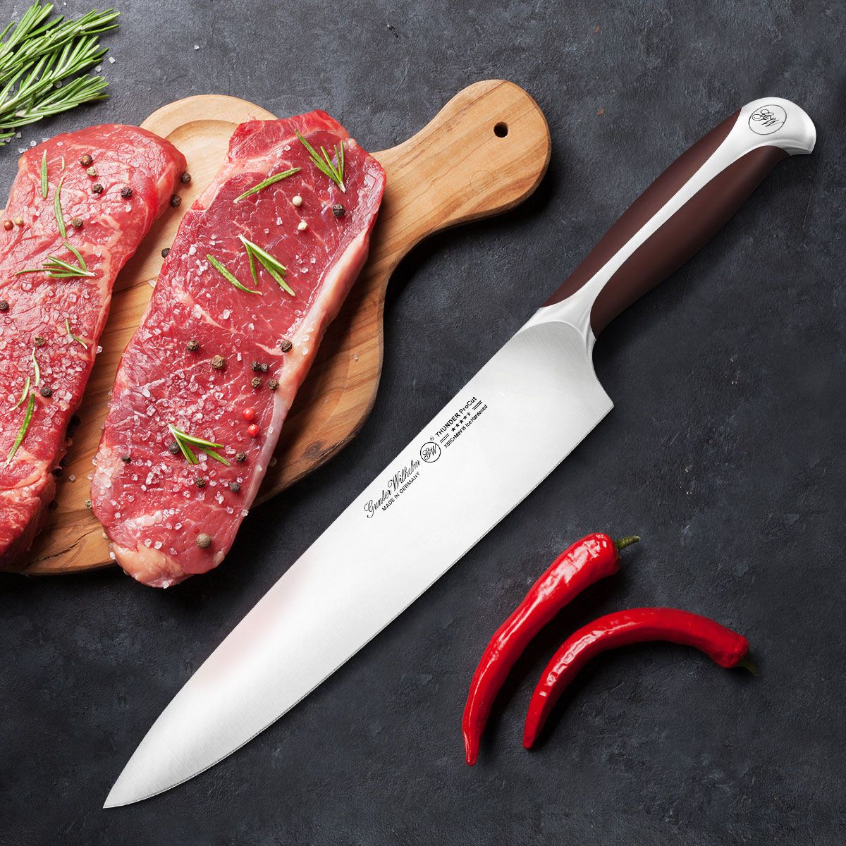 10 Inch Chef Knife, Gunter Wilhelm Thunder ProCut